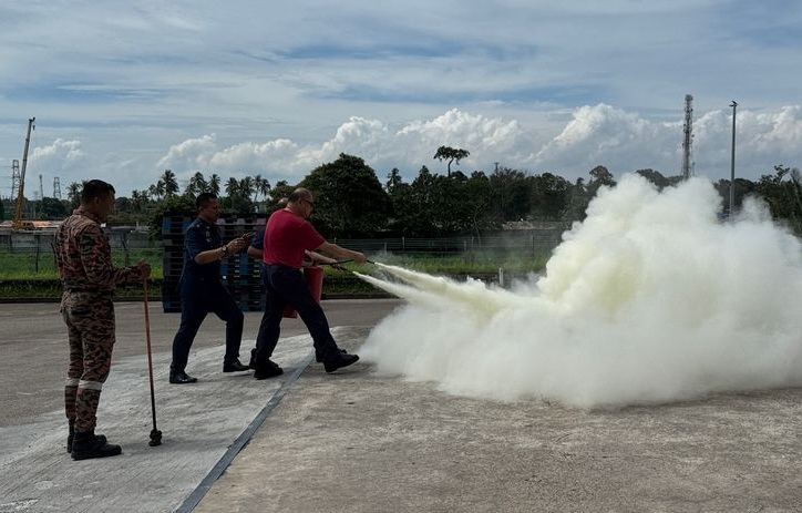Fire and Safety Training Conducted by BOMBA! - Materials Service ...